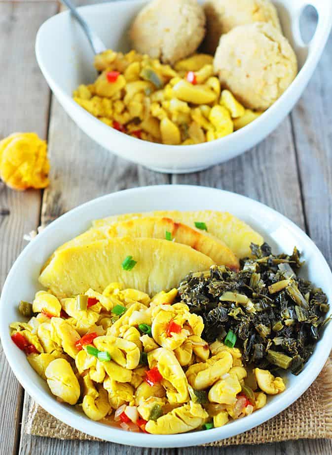 Vegan Ackee (Gluten Free) | Healthier Steps