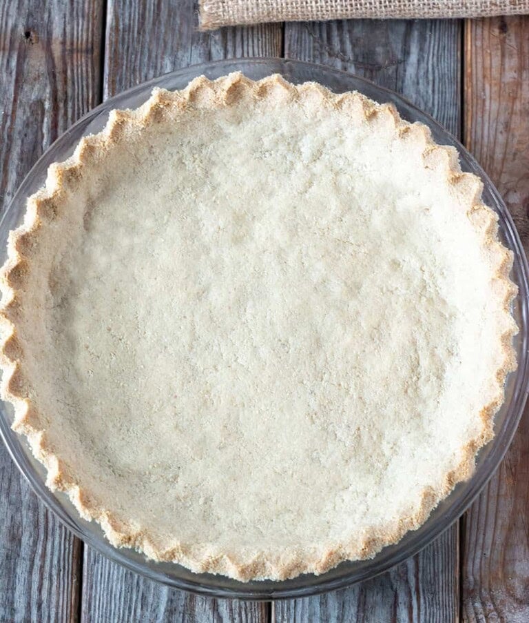 Almond Flour Pie Crust - Healthier Steps