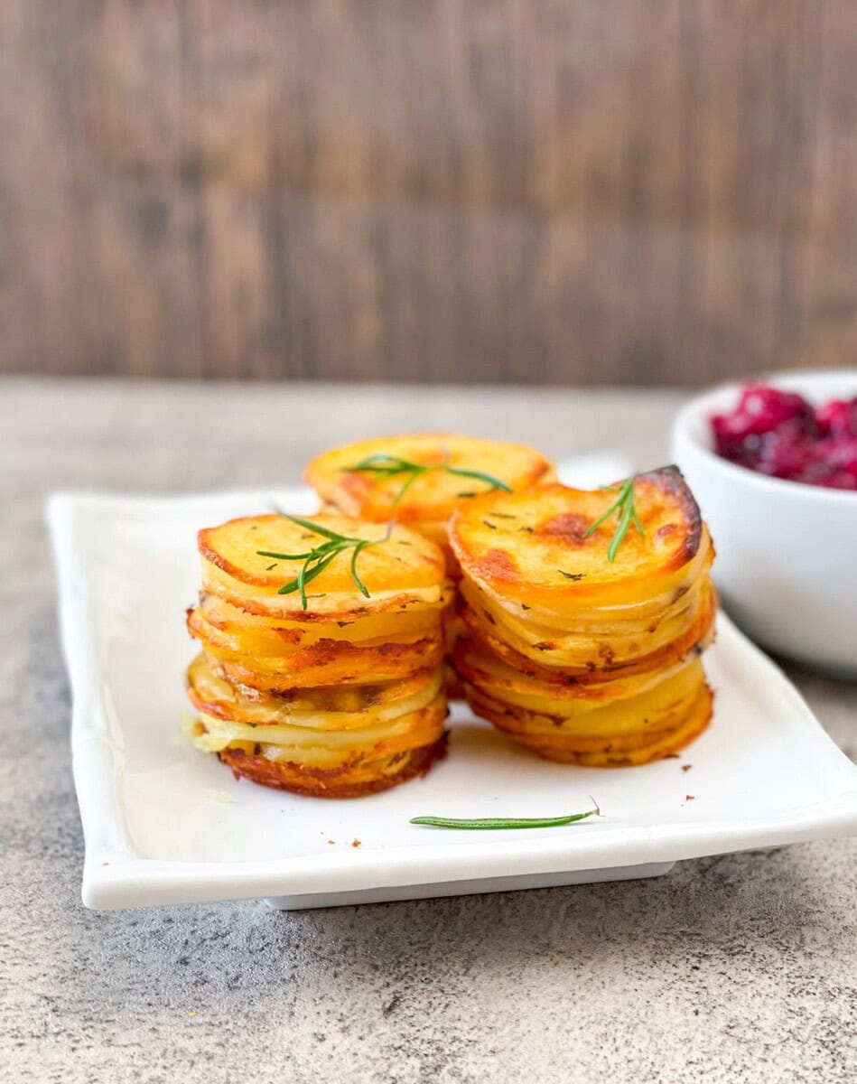Potato Stacks - Healthier Steps