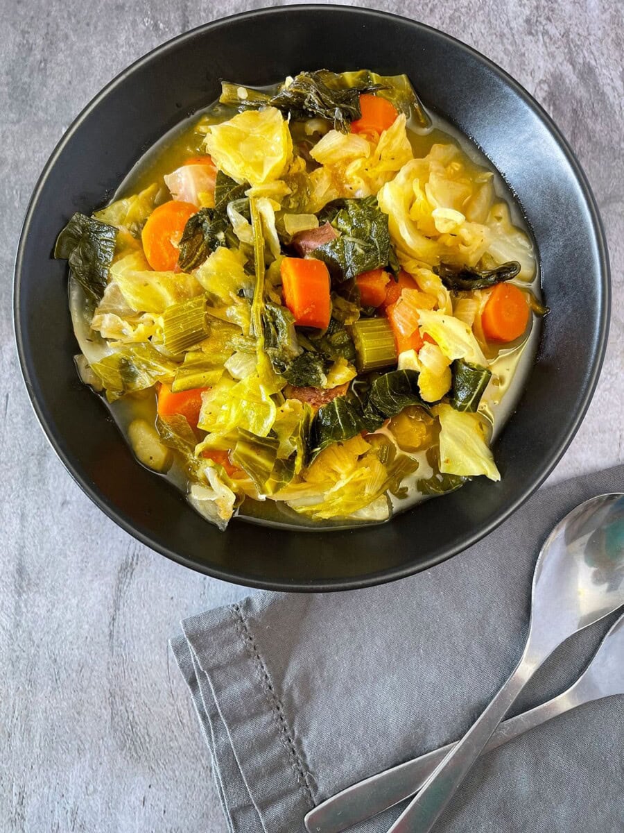 Cabbage Stew - Healthier Steps
