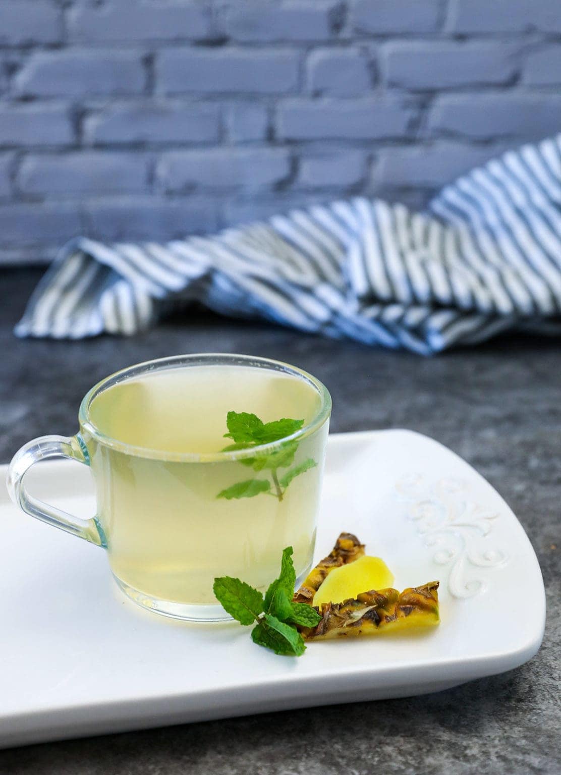 Pineapple Peel Tea - Healthier Steps