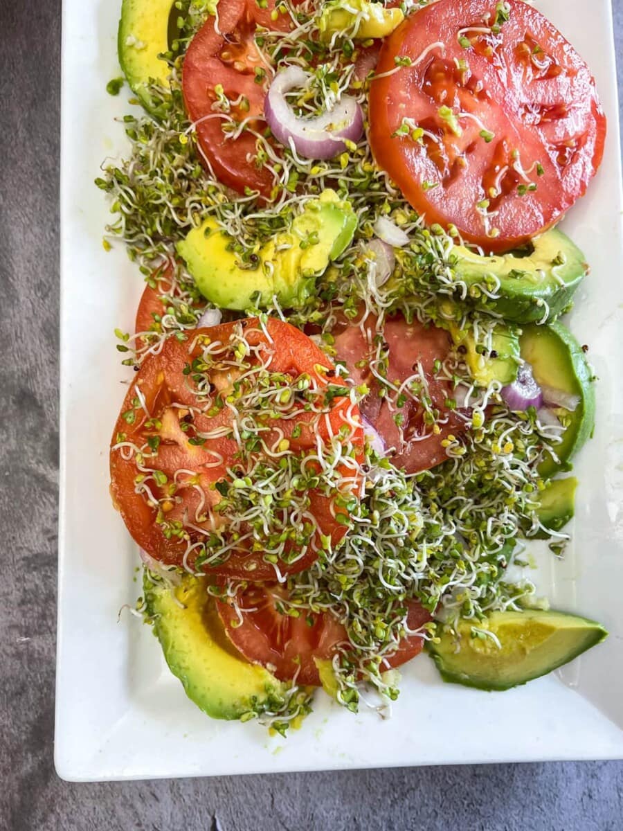 Sprouts Salad - Healthier Steps