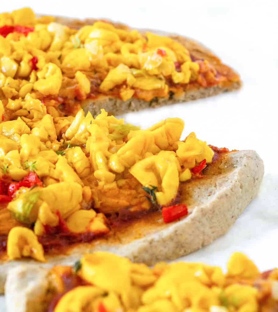 Jamaican Ackee Pizza - Healthier Steps