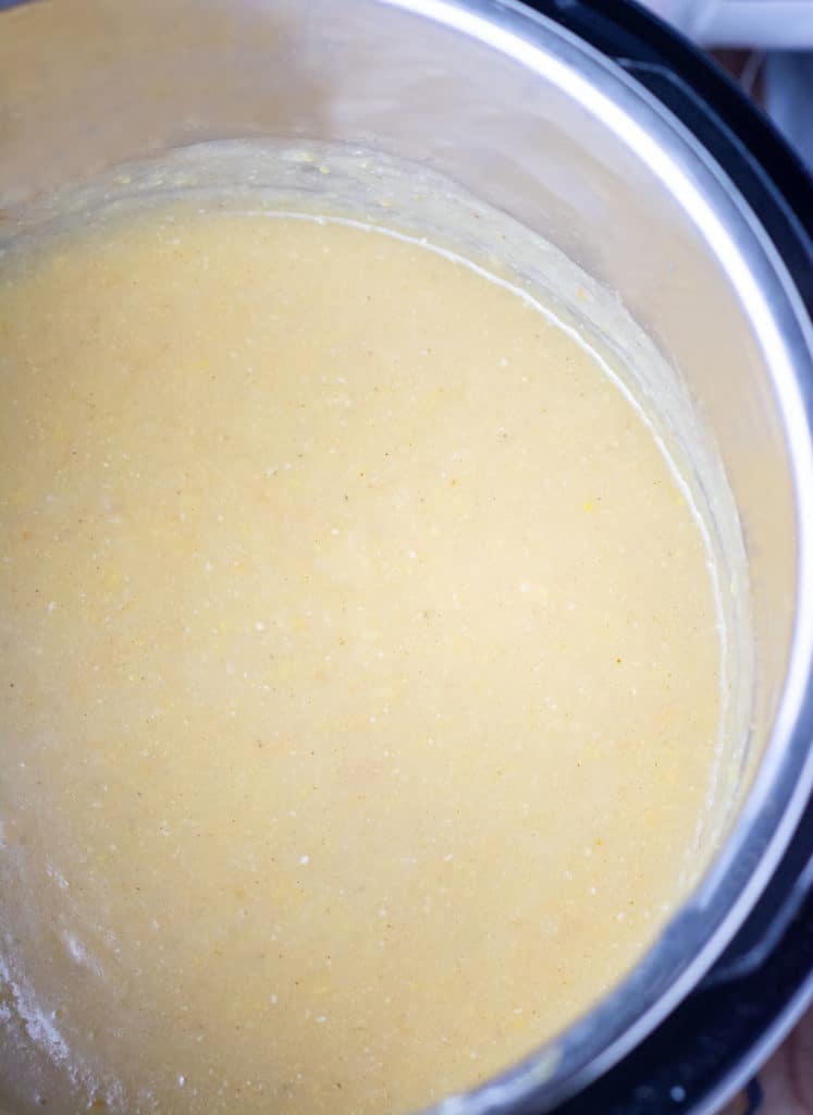 Instant Pot Cornmeal Porridge - Healthier Steps