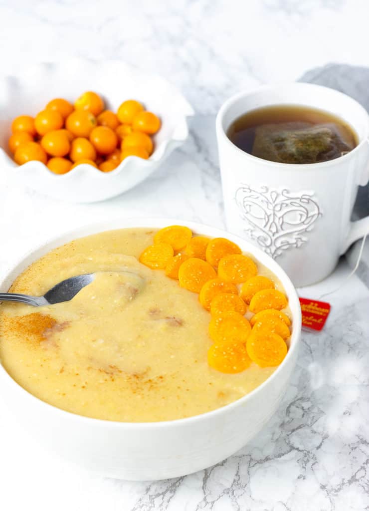 Instant Pot Cornmeal Porridge - Healthier Steps