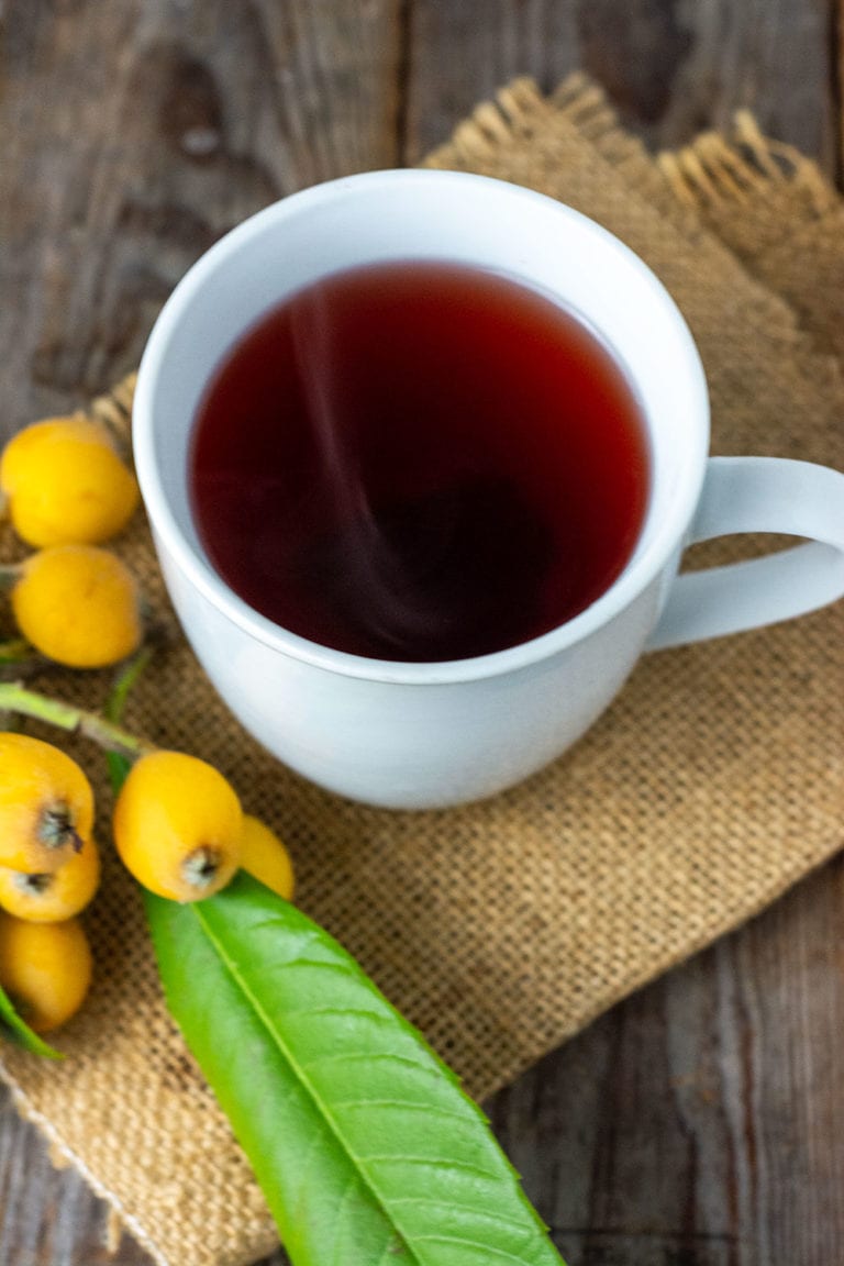 Loquat Tea - Healthier Steps
