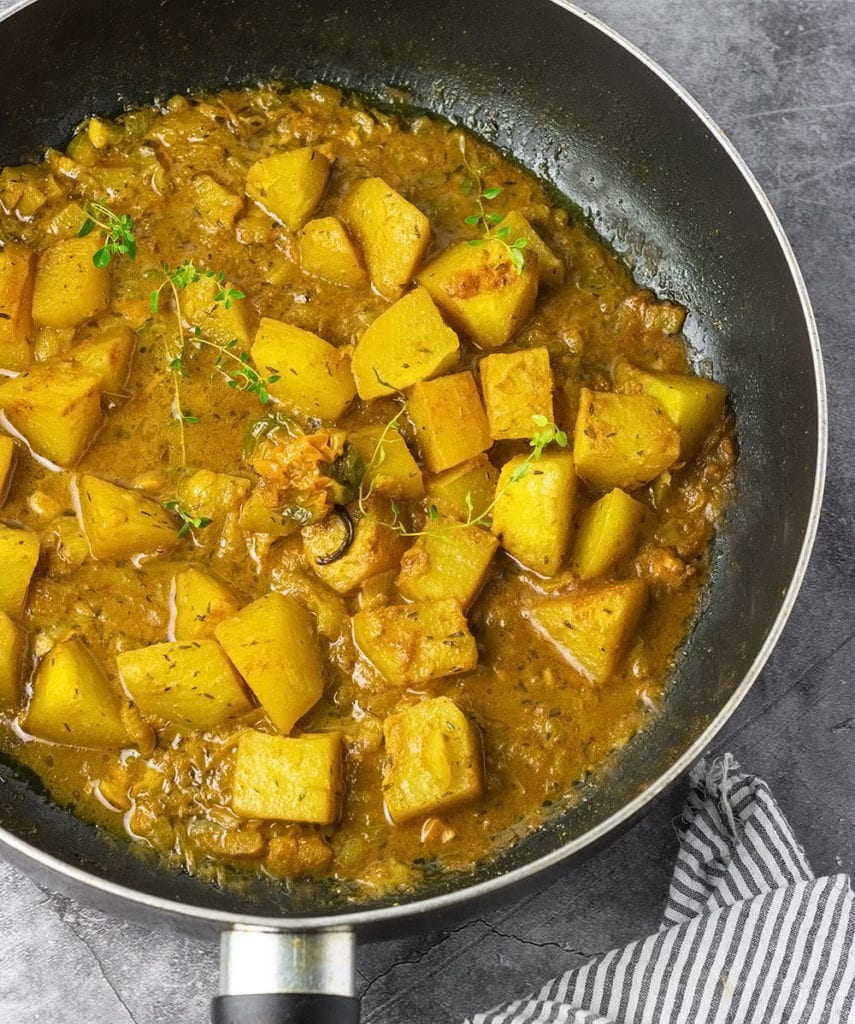 Jamaican Chocho (Chayote) Curry - Healthier Steps