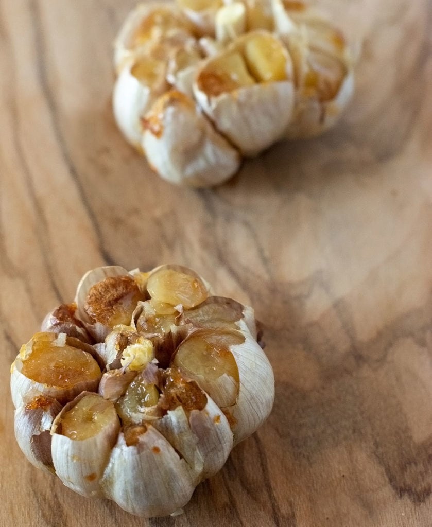 Roasted Garlic Bulb - Healthier Steps