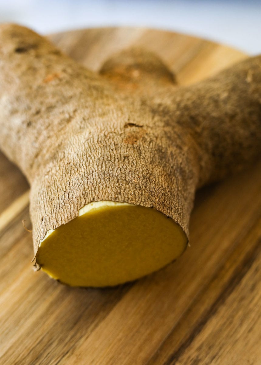 Yellow Yam Fries - Healthier Steps