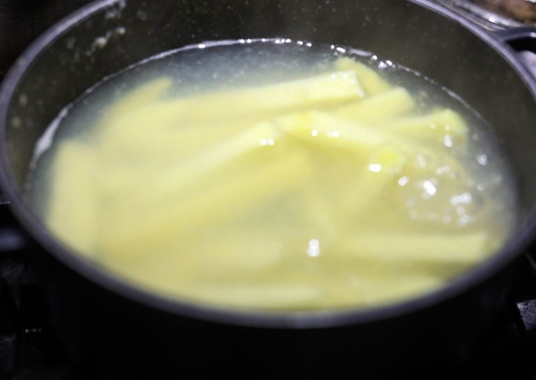 Yellow Yam Fries - Healthier Steps
