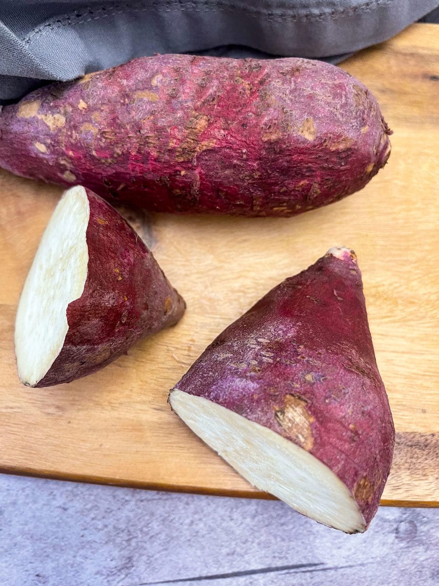 White Sweet Potato Smoothie - Healthier Steps