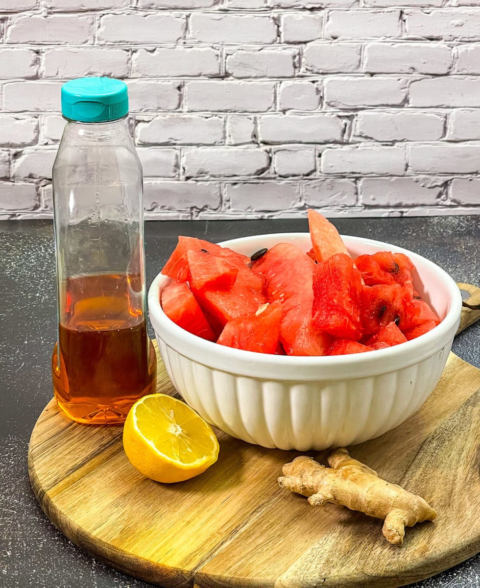 Watermelon Lemonade - Healthier Steps