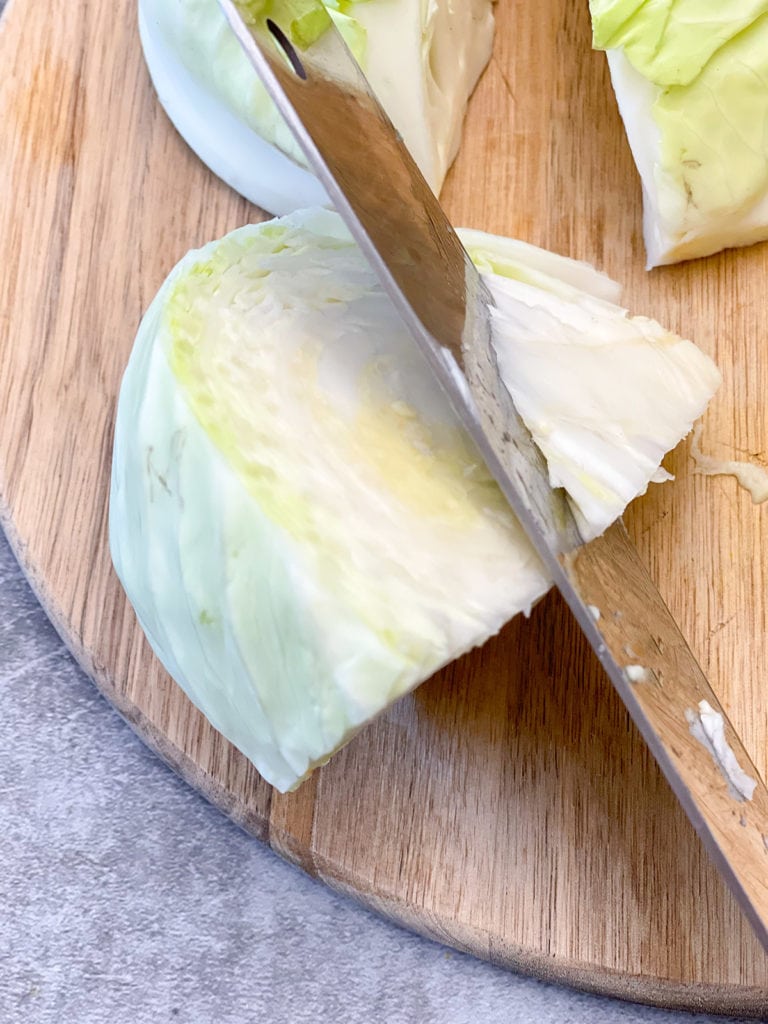 How To Cut Cabbage - Healthier Steps