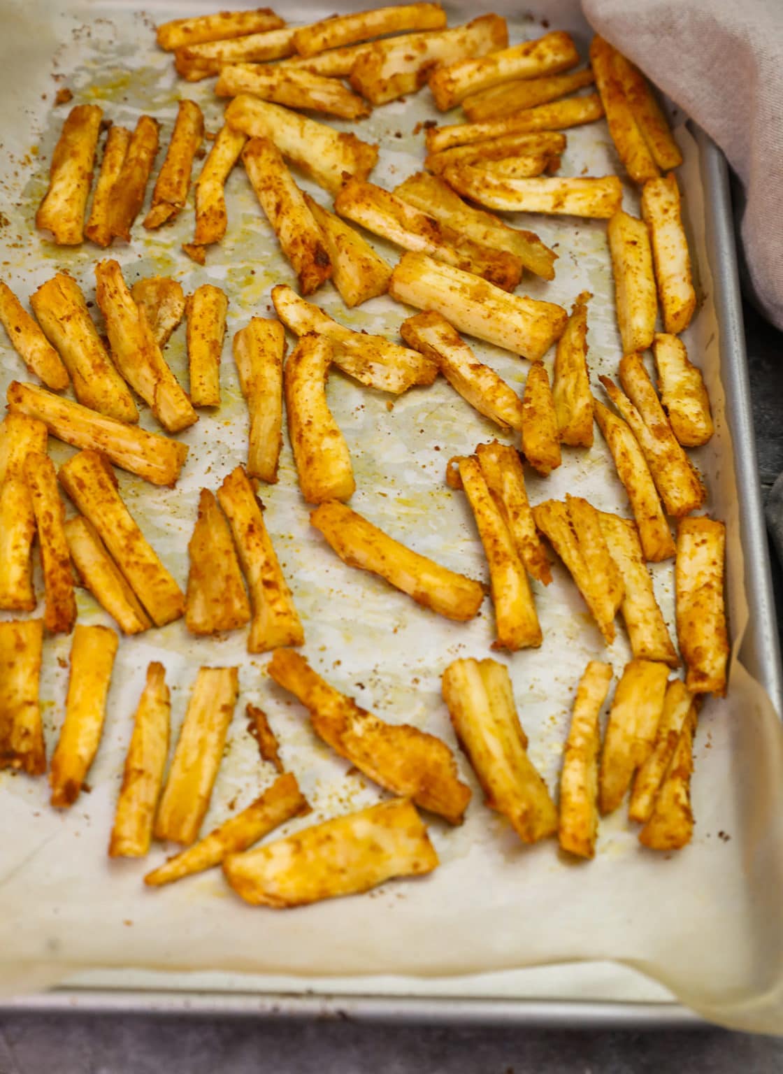 Baked Yuca Fries - Healthier Steps