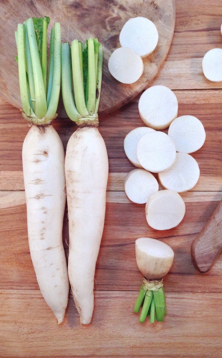 Daikon Radish - Healthier Steps
