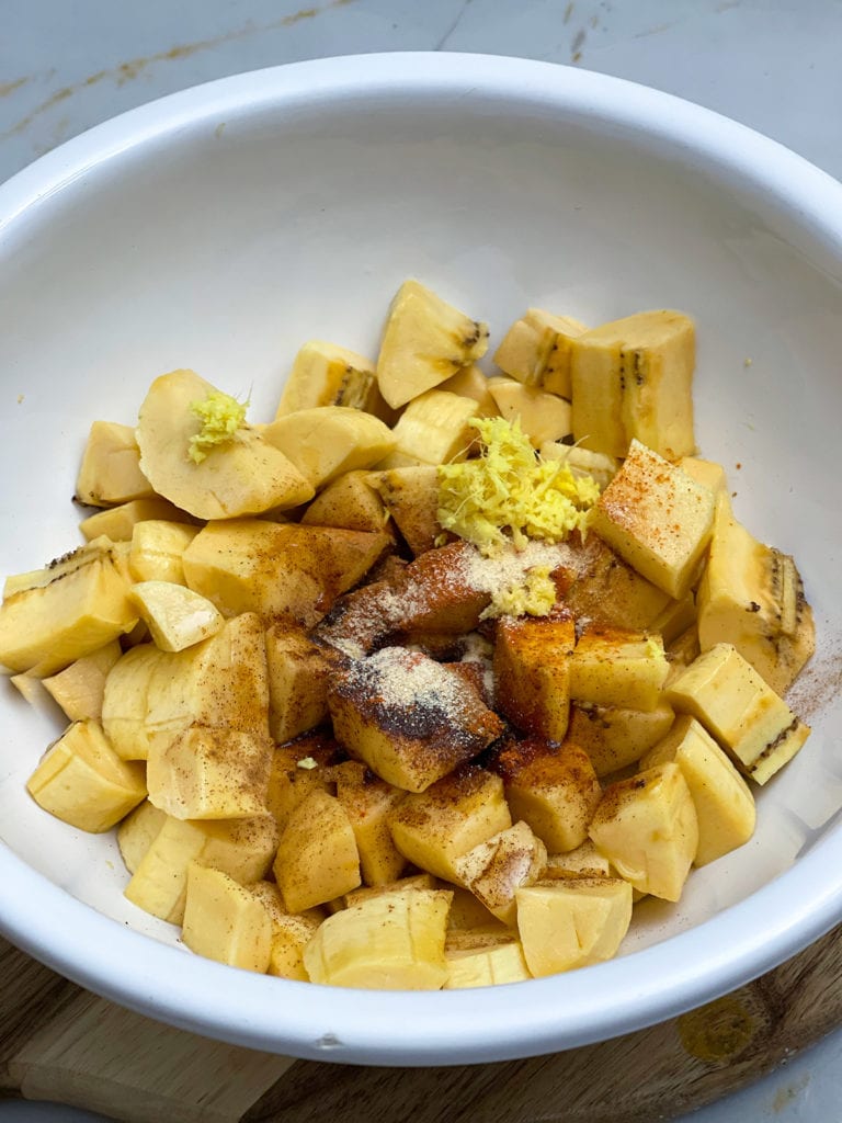 Baked Kelewele - Healthier Steps