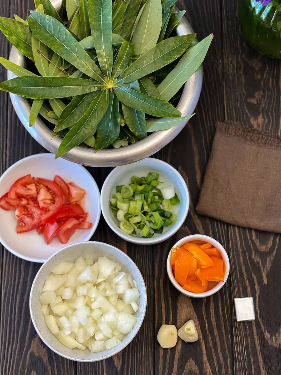 Cassava Leaf Soup - Healthier Steps