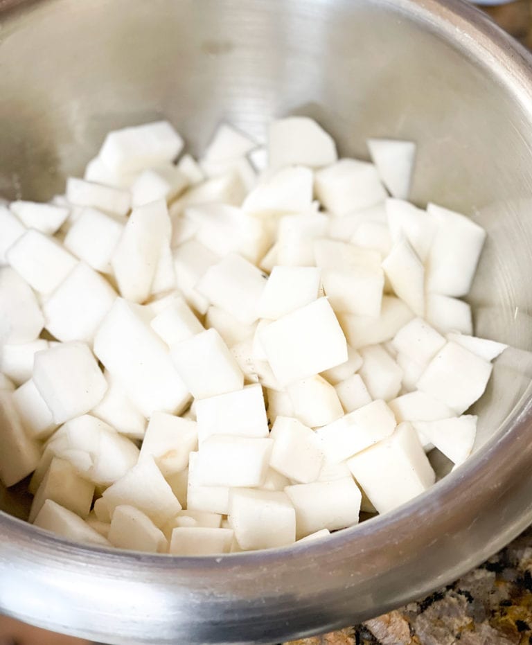 Air Fryer Turnips - Healthier Steps