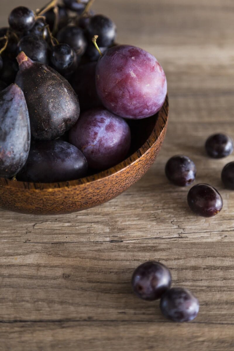 Purple Fruits - Healthier Steps