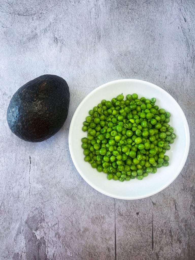 Avocado and Peas Baby Food - Healthier Steps