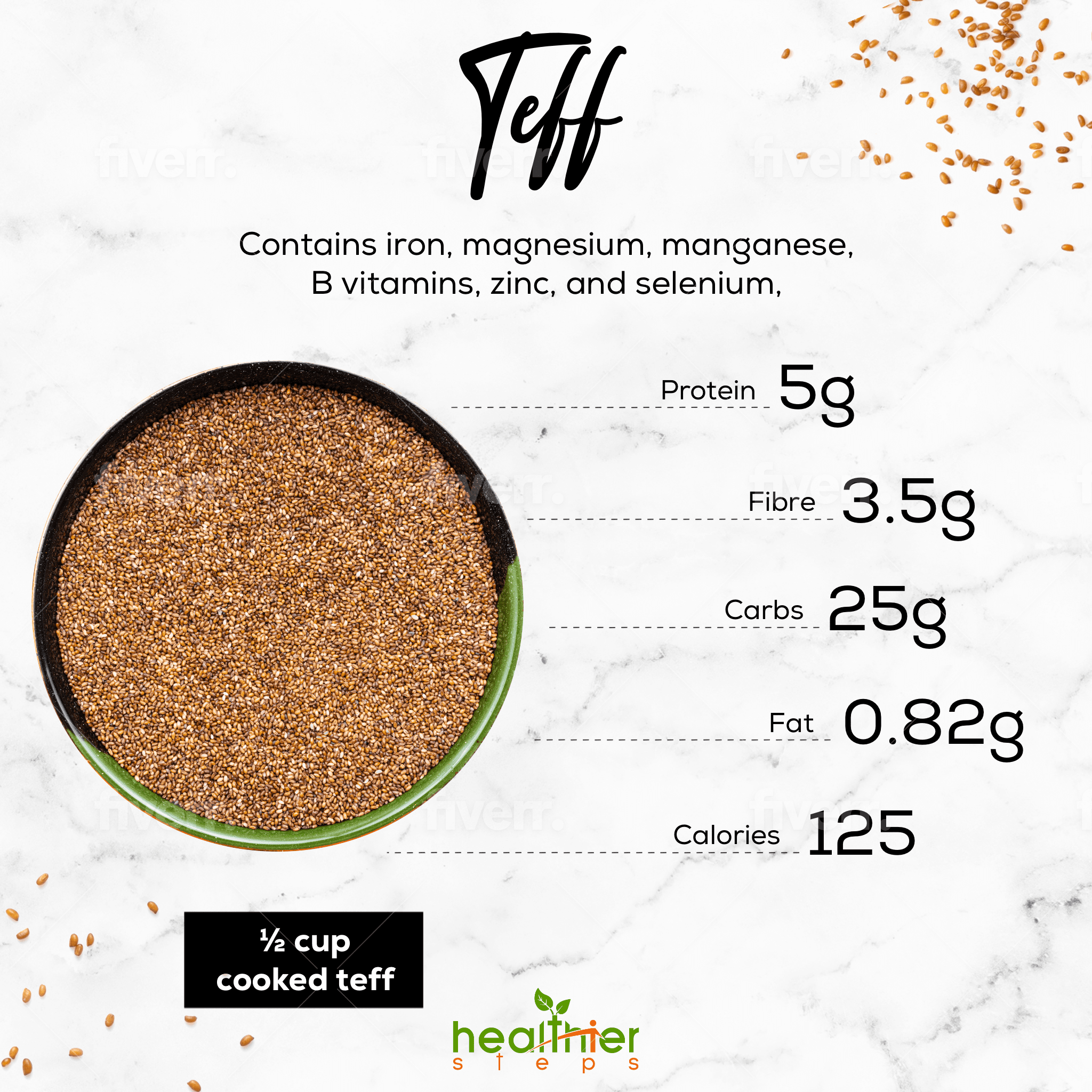 Benefits Of Teff - Healthier Steps