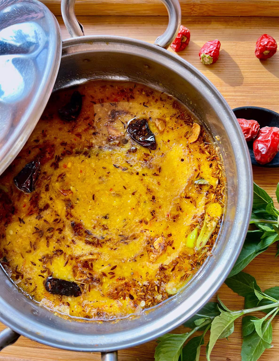 One Pot Mong Masoor Daal - Healthier Steps