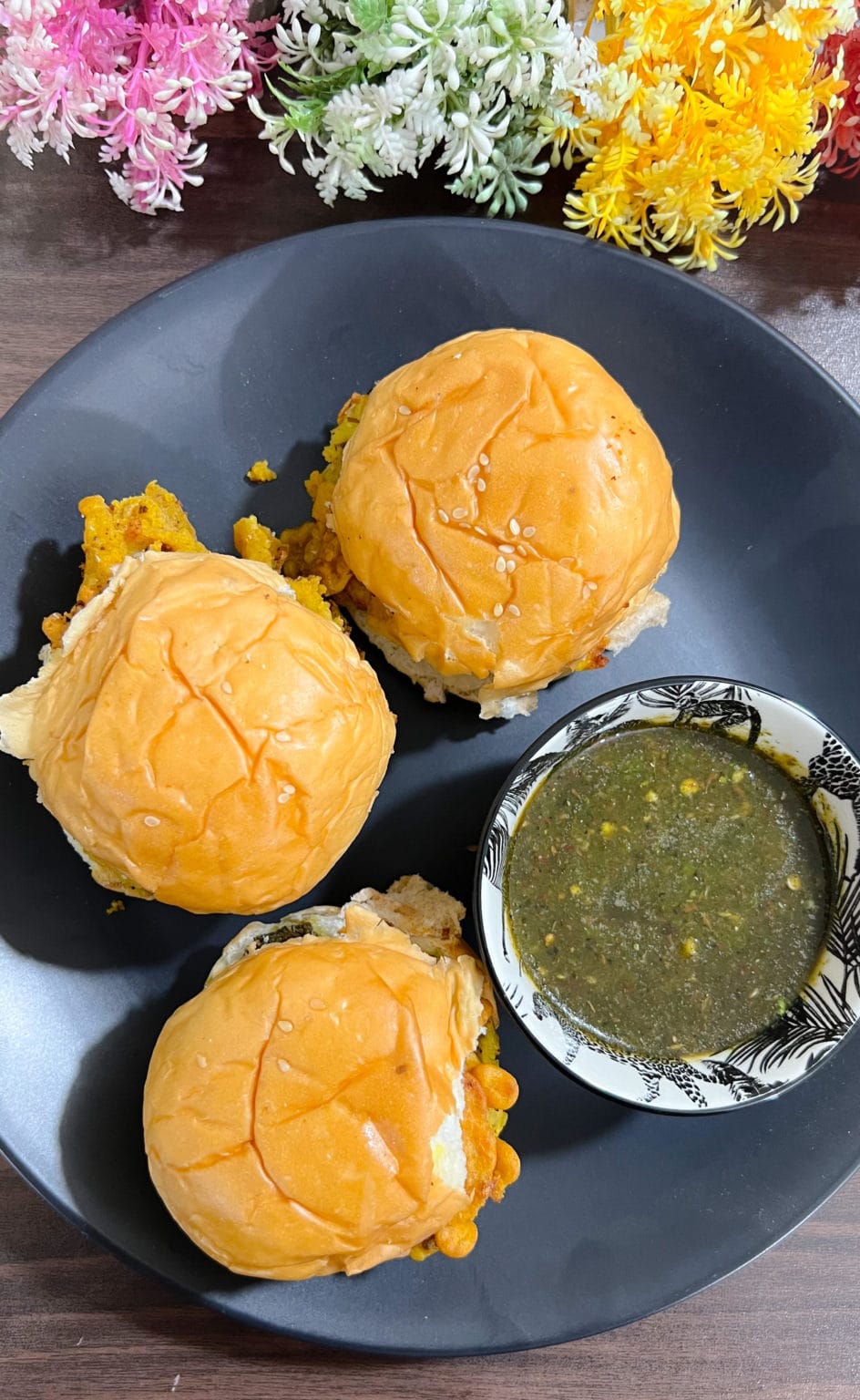 Vada Pav - Healthier Steps