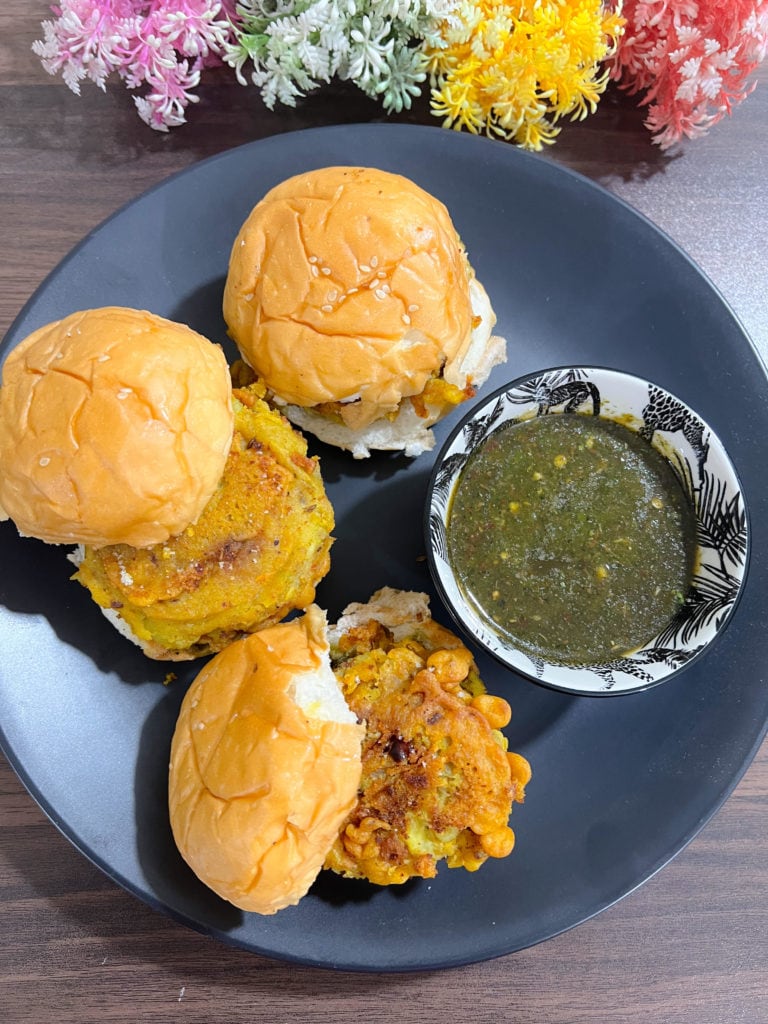 Vada Pav - Healthier Steps