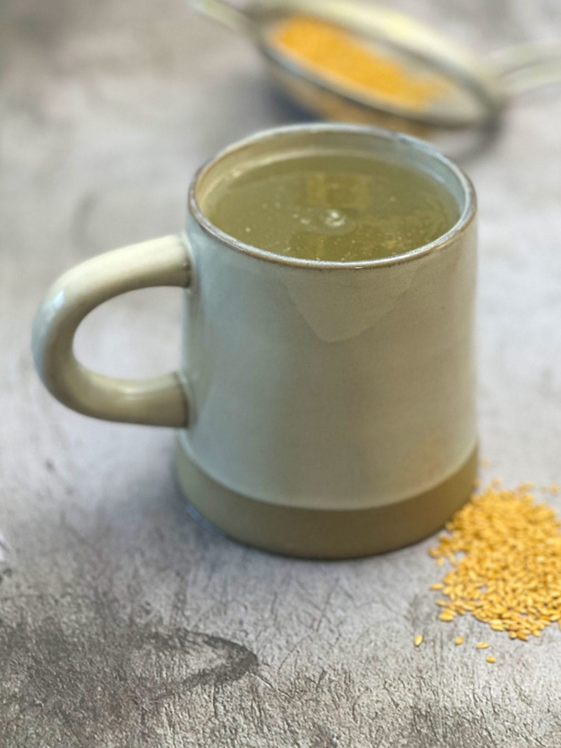 Flaxseed Tea - Healthier Steps